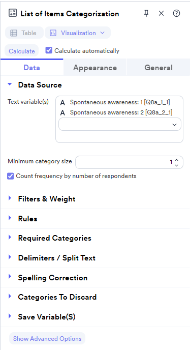 Text Analysis - Automatic Categorization of Lists of Items – Technical ...