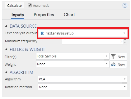 Text Analysis - Advanced - Map – Technical Documentation